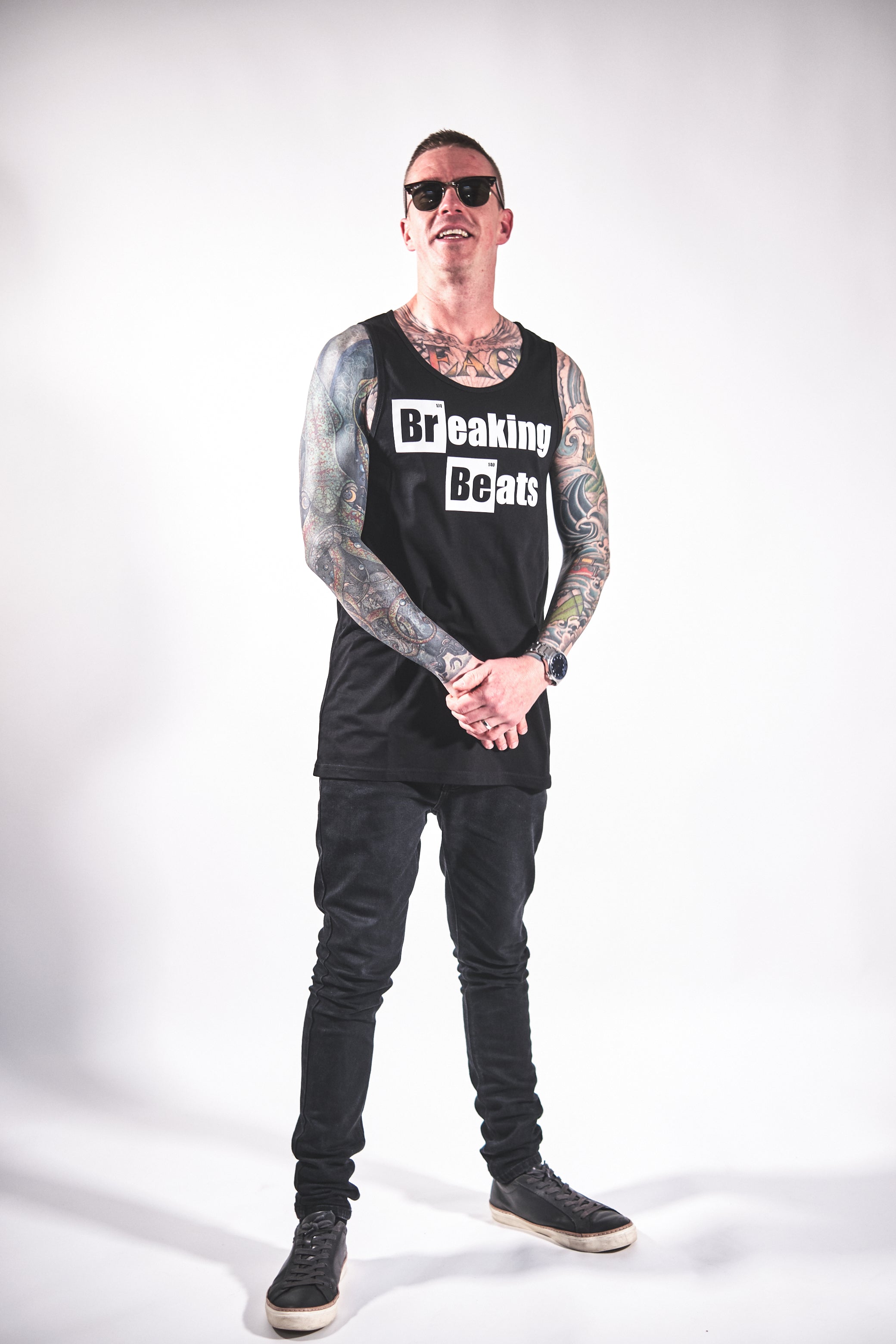 Breaking Beats - Original Logo Singlet